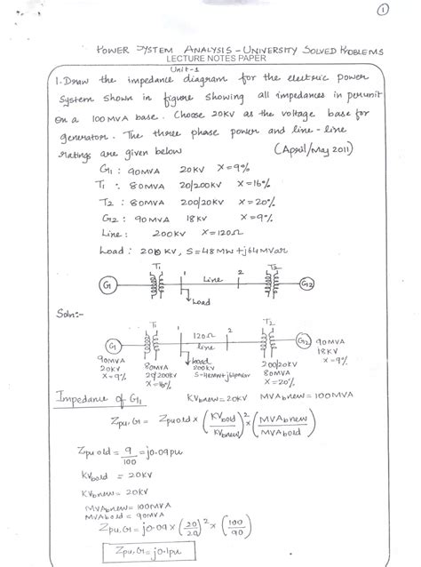 Power System Analysis Pdf
