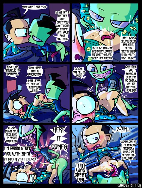 Post 2884228 Candys Killer Comic Dibmembrane Invaderzim Irken Zim