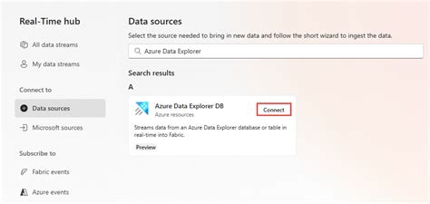 Get Events From Azure Data Explorer Database Microsoft Fabric