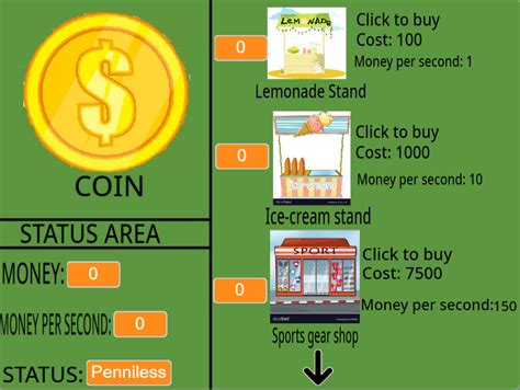 Coin Clicker Tycoon By Liokash