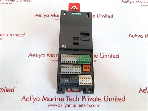 Siemens Sinamics Cu240s 6sl3244 0ba20 1ba0 Control Unit Aeliya Marine