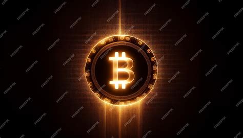 Premium Photo Bitcoin Blockchain Crypto Currency Digital Money