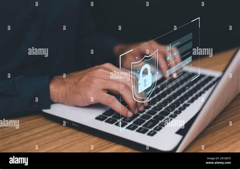 User Login To Computer By Username And Password Cyber Security Concept