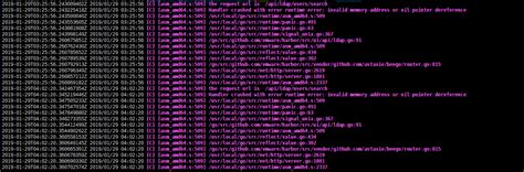 Bug Invalid Memory Address Or Nil Pointer Dereference · Issue 6843