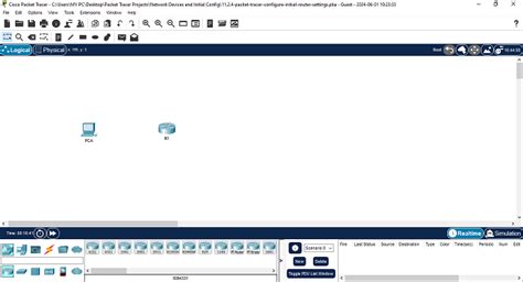 Cisco Packet Tracer Cpt Lab Solutions Configure Initial Router Settings Jmu Network