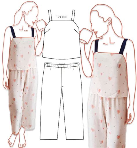 Best 12 Pajama Free Sewing Pattern For Women Do It Yourself Artofit