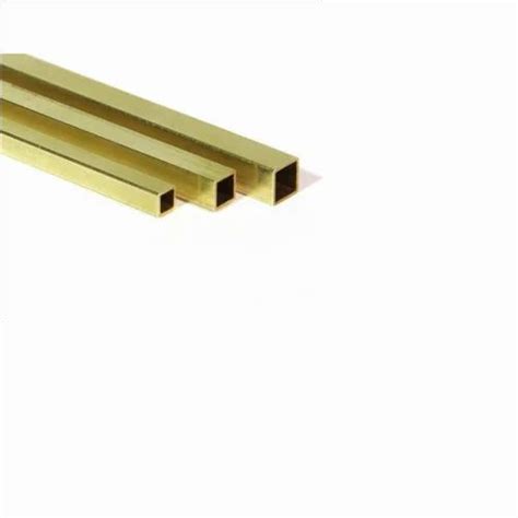 Brass Square Pipe 075 Inch For Commercial At ₹ 855kg In