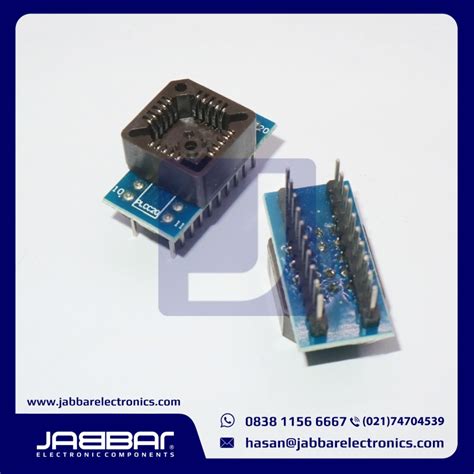 Socket Ic Plcc20 Dip20 Jabbar Electronics