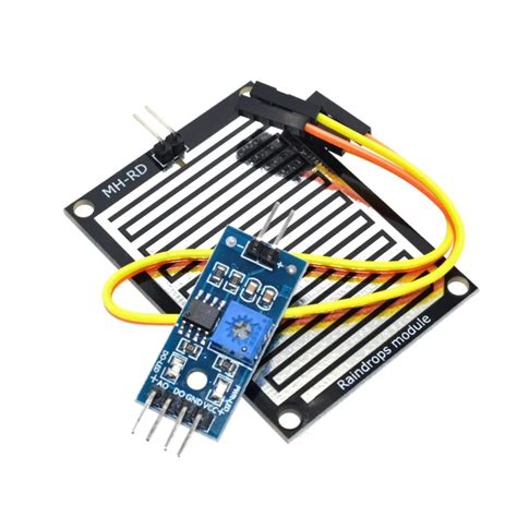 Pcs Snow Raindrops Detection Sensor Module Rain Weather Module