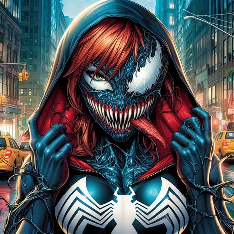 Mary Jane As Venom By Shritistrang On Deviantart