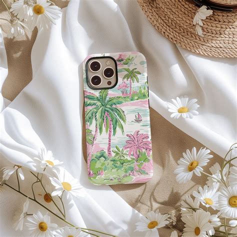 Summer Palm Tree Magsafe Phone Case Tropical Phone Case Ocean Beach