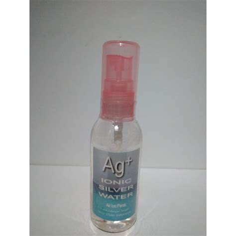 Jual Ionic Silver Ag Ion Perak Spray 60 Ml Suplemen Alami