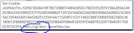 IIS Rewrite Module Change Set Cookie Path Rule Stack Overflow