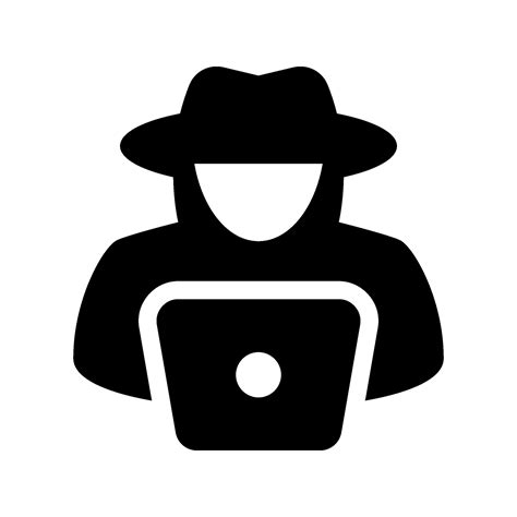 Hacker Icon Vector Symbol Design Illustration 26327710 Vector Art At