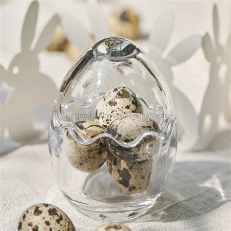 Ib Laursen Glass Easter Egg