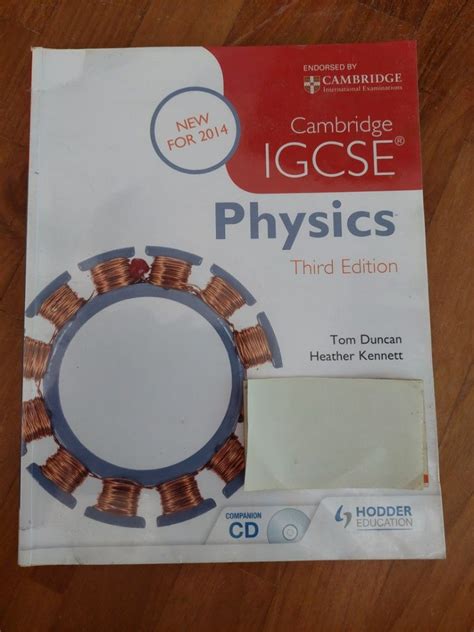 Physics Cambridge Igcse 3rd Edition Hobbies And Toys Books And Magazines Textbooks On Carousell