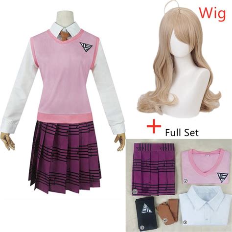 Danganronpa V3 Kaede Akamatsu Cosplay Costumes Women Dresses Anime