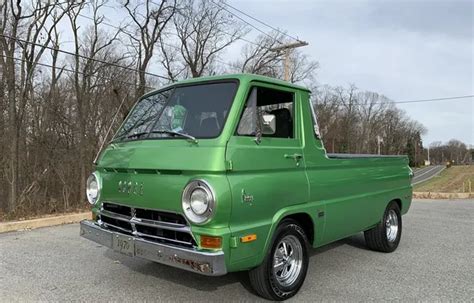1970 Dodge A100 Custom Sportsman Pickup Vin A11ab0s104856 Classiccom