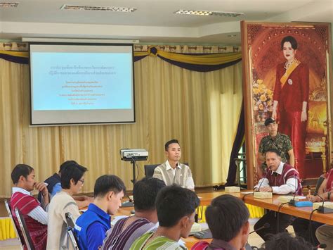 วันที่ ๑๖ โรงเรียนสังวาลย์วิทยา ต แม่เหาะ สพป มส 2