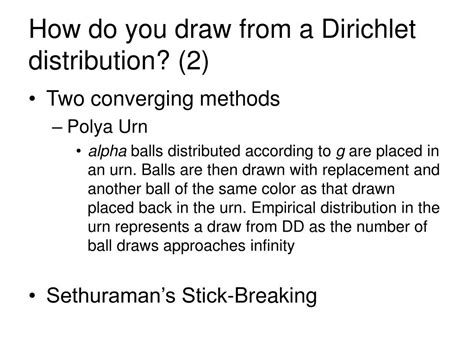 Ppt Dirichlet Prior Sieves In Finite Normal Mixtures By Hemant Ishwaran And Mahmoud Zarepour