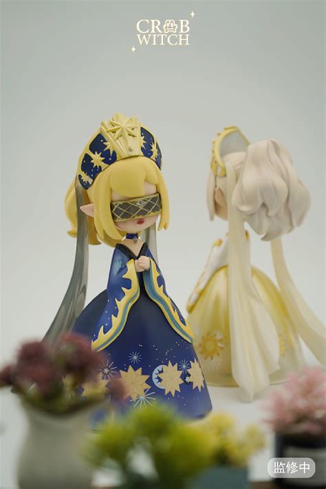 Crab魔女系列潮玩手办 日月星辰女神初版样品照猫a信手办设计 站酷zcool
