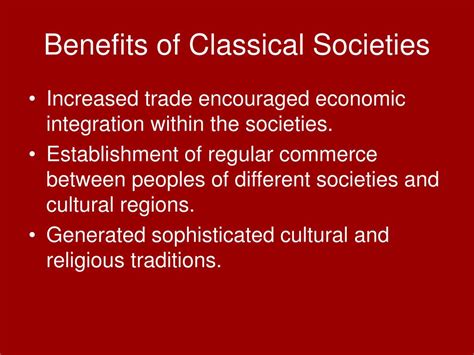 Ppt Early Complex Societies Evolve Into Classical Societies