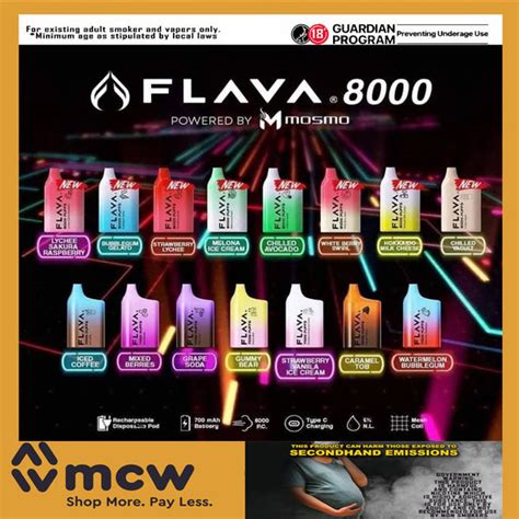 Flava Oxbar 9500 Puffs Mcw International Trading Corp Free Schedule
