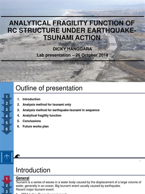 Analytical Tsunami Fragility Function Download Free Pdf Tsunami