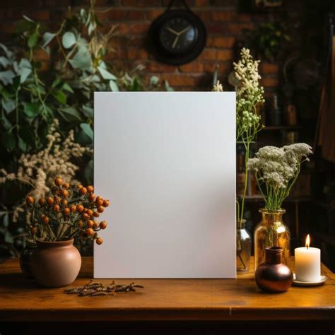 Premium Ai Image Layout Design A Layout Template Showing Off Blank