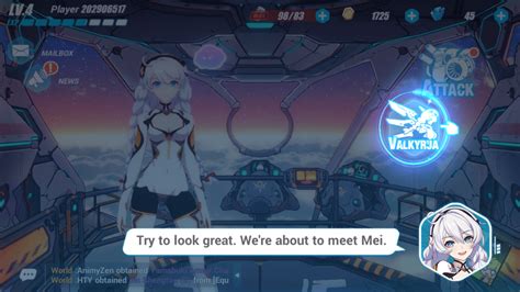 Menu Tutorial Honkai Impact 3rd Interface In Game
