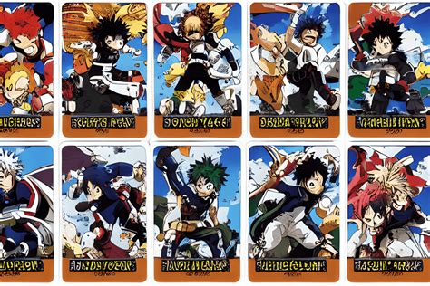 My Hero Academia Tarot Cards Creative Fabrica