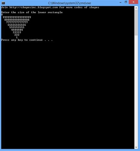 C Programming Shapes Codes Ideas Shape Coding C Programming More Code