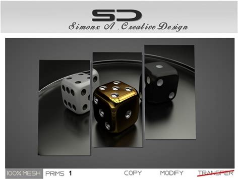 Second Life Marketplace Sd Picture Dice