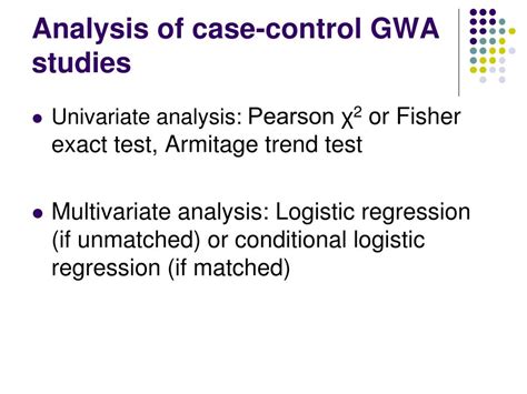 Ppt Study Designs In Gwas Powerpoint Presentation Free Download Id