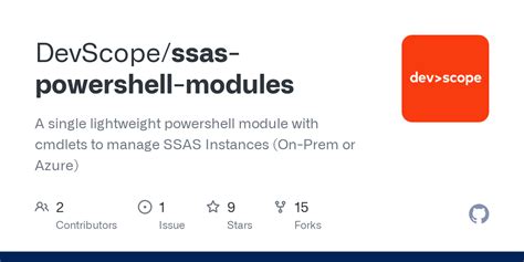 Github Devscopessas Powershell Modules A Single Lightweight Powershell Module With Cmdlets