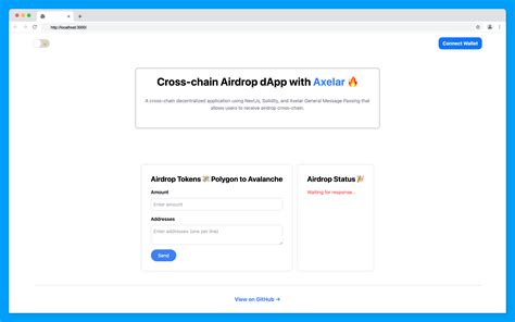 How To Build A Cross Chain Airdrop Dapp With Solidity Nextjs And Axelar