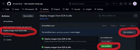 Deploy Docker Example Voting App On Aws Eks Using Github Actions And