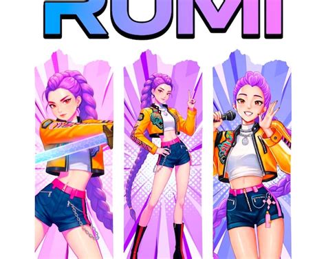 Kpop Rumi Png Demons Hunter Png Saja Girls Png Derpy K Pop Huntr