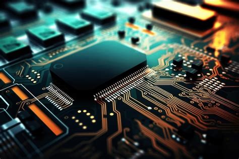 Premium Ai Image Motherboard Of A Computer Or Other Electronic Equipment Closeup Powerful