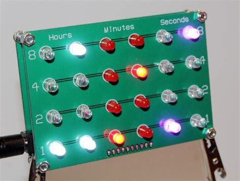 Gps Or Raspberry Pi Controlled Binary Clocks The Oddbloke Geek Blog