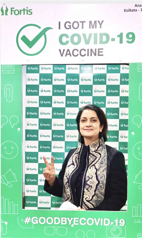 Dr Nandini Ray On Linkedin Had My Much Awaited First Shot Lets
