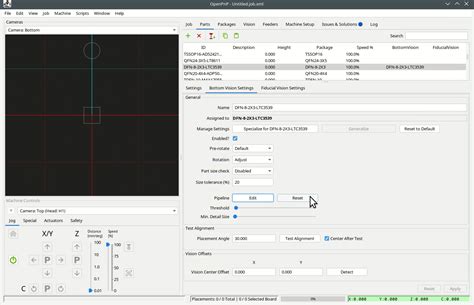 Exposed Pipeline Parameters Openpnp Openpnp Wiki GitHub