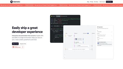 Alphadoc Interactive Documentation With Powerful Ai