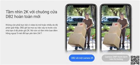 Bộ Chuông Cửa Video Pin Sạc Ezviz Db2 Cs Db2 A0 2c3wpb