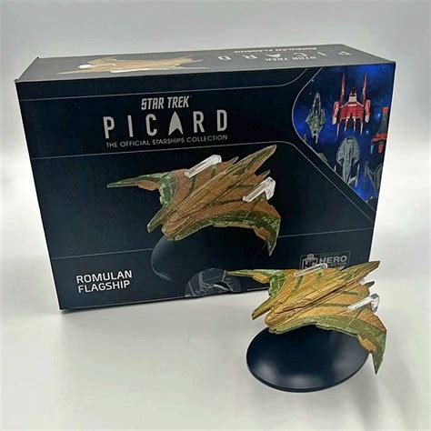 Romulan Flagship Stpen008 Eaglemoss Star Trek Picard Official Ships