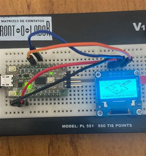 Configuração Da Interface I2c Na Franzininho C0 Para Utilização De