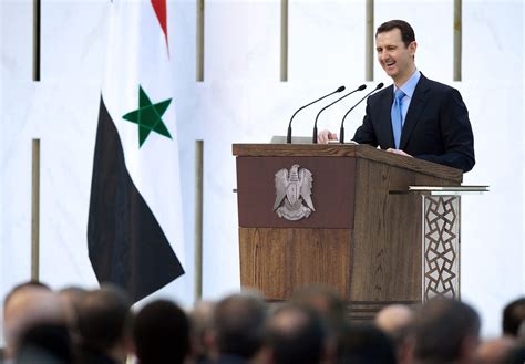 Assad Inaugurated To 3rd Term Says Events In Region Prove Him Right