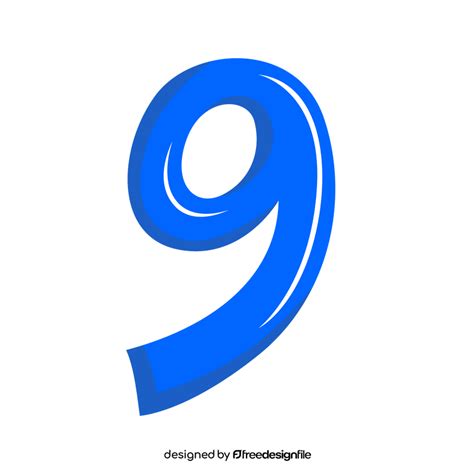 Number 9 Clipart Free Download