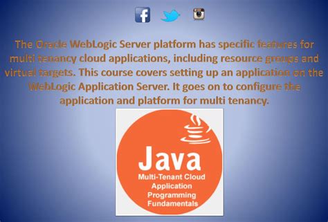 Ppt Java Multi Tenant Cloud Application Programming Fundamentals
