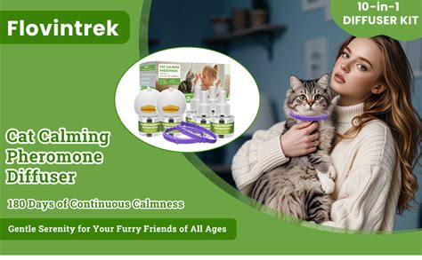 Cat Calming Diffuser Plug In Kit 6 Pack Pheromone